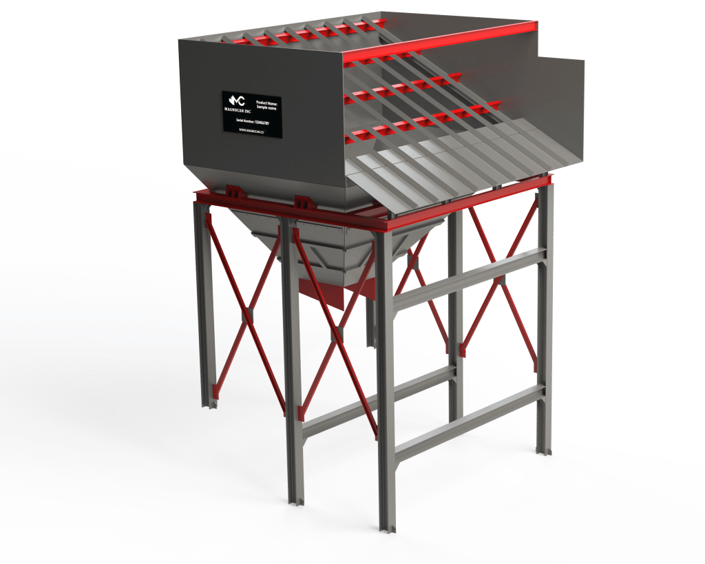 Hoppers and Feeders for Bulk Material Handling | Magnocan Canada